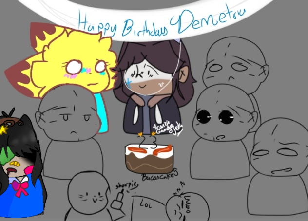 happy birtheday collab - ibisPaint