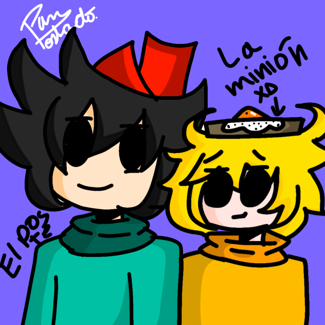 mejores amigos xD - ibisPaint