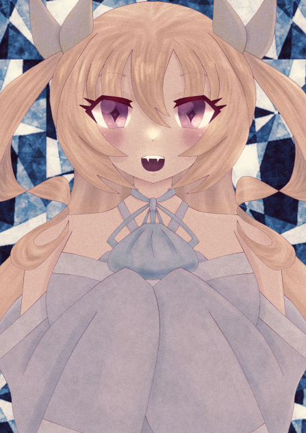 Happy little vampire - ibisPaint