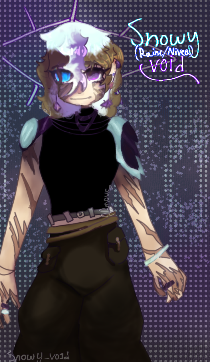 Updated Snowy Void design! - ibisPaint