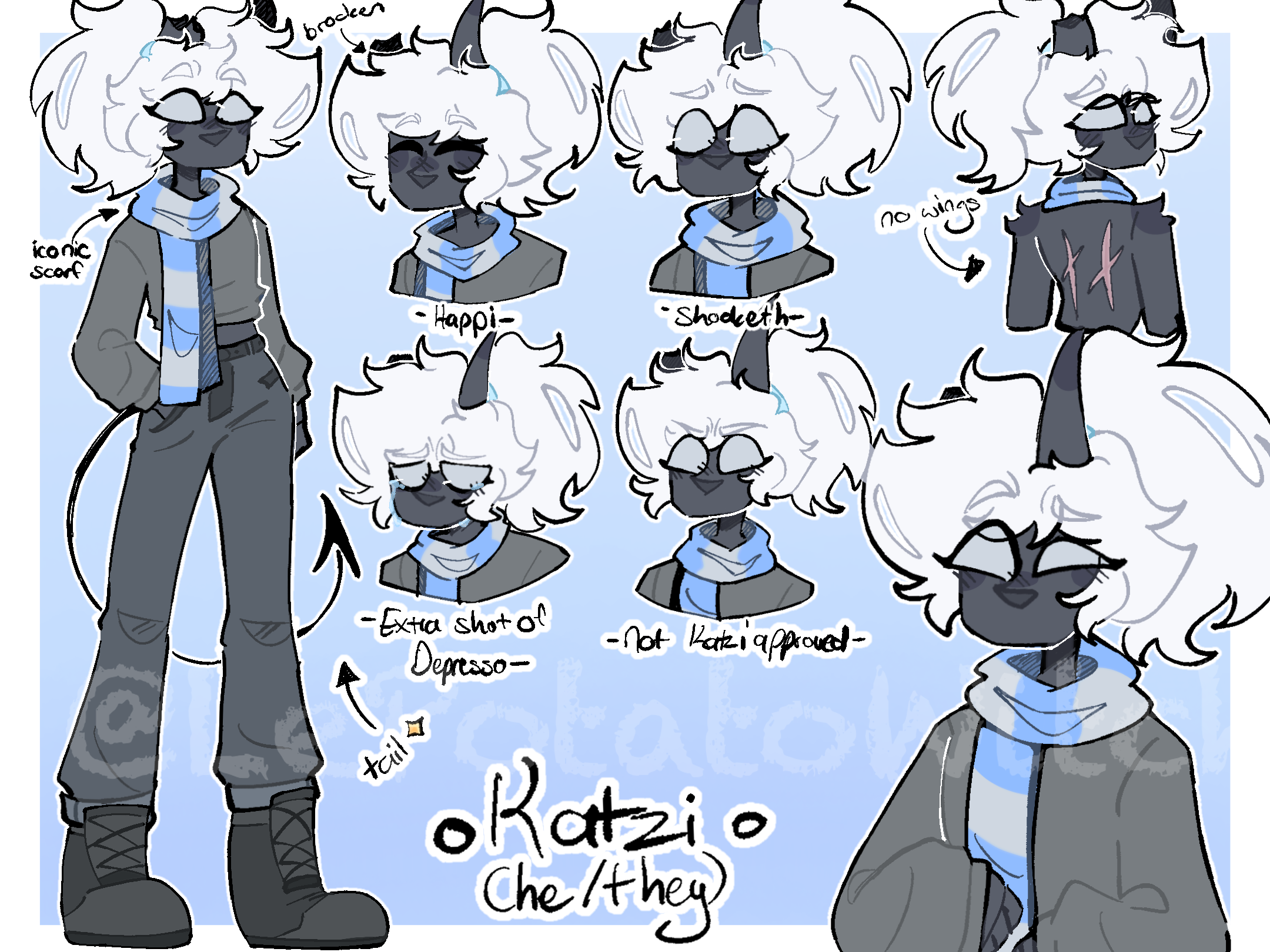 (Slightly)redesigned Katzi - ibisPaint