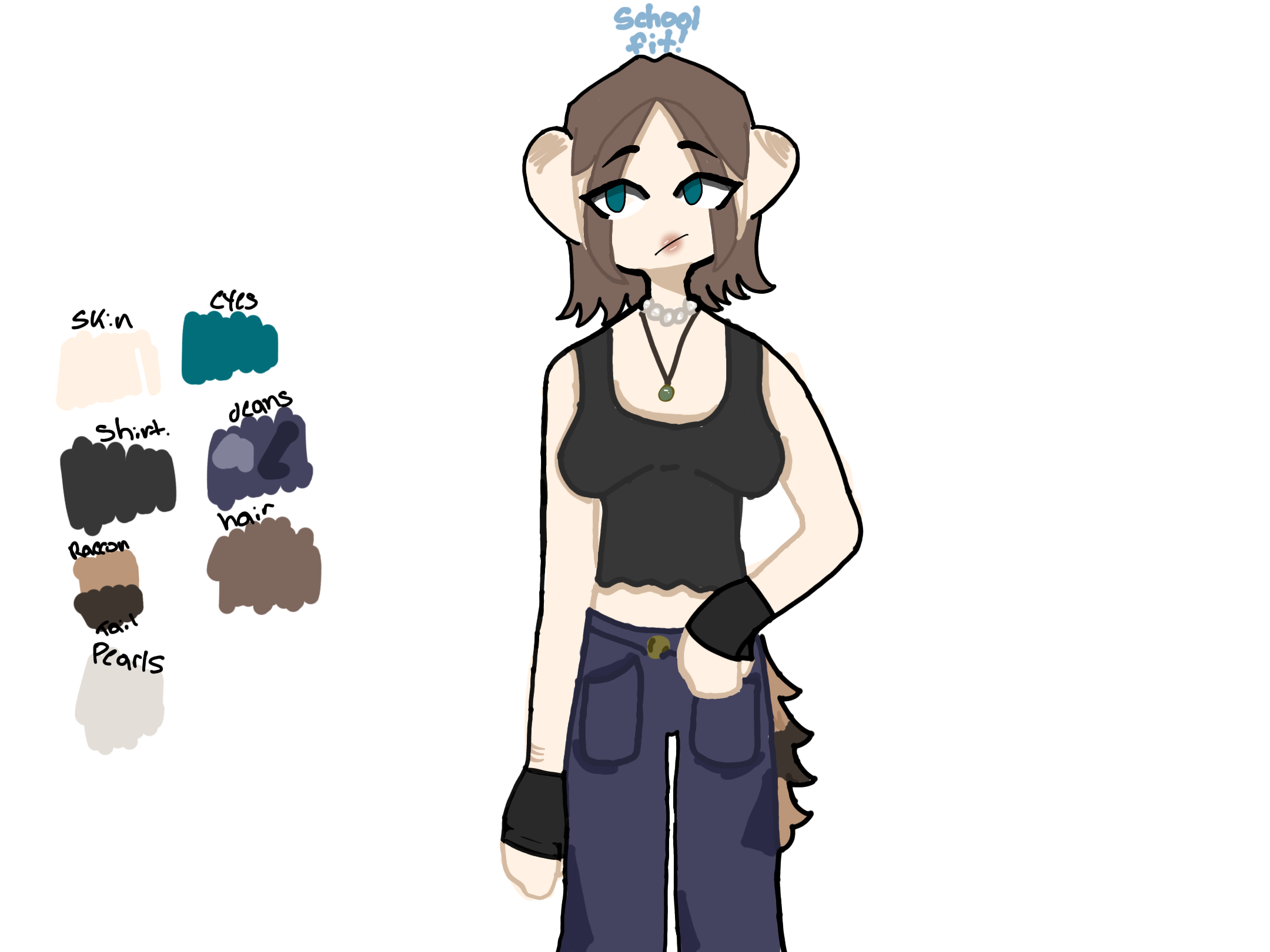 School fit!! - ibisPaint