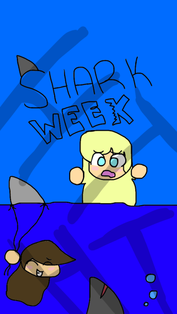 shark week speed paint - ibisPaint