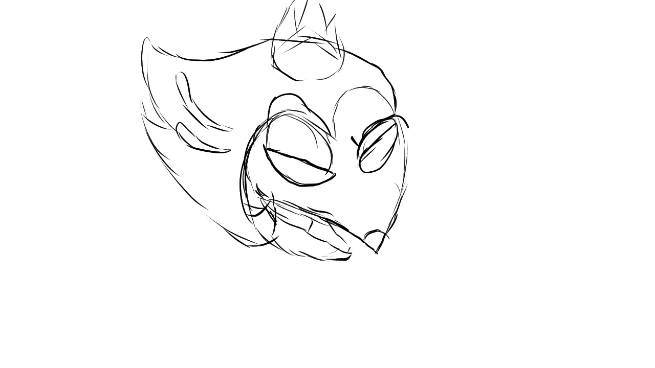 Andrealphus rough animation - ibisPaint