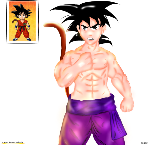 Goku - ibisPaint