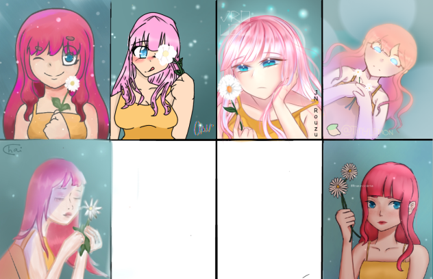 Daisy collab - ibisPaint