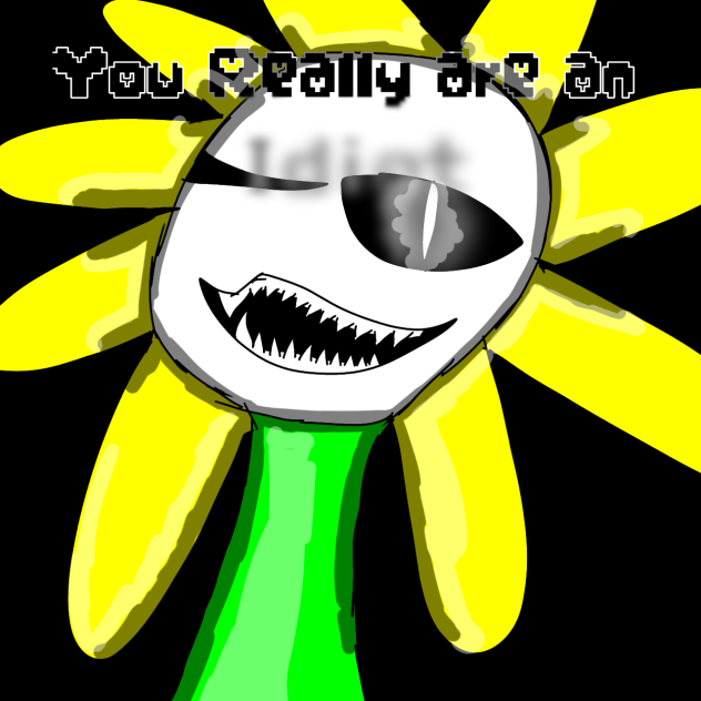 Flowey - ibisPaint
