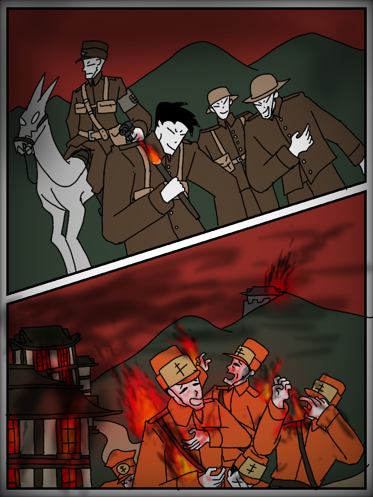 The kreenpawn Mountains War. - ibisPaint