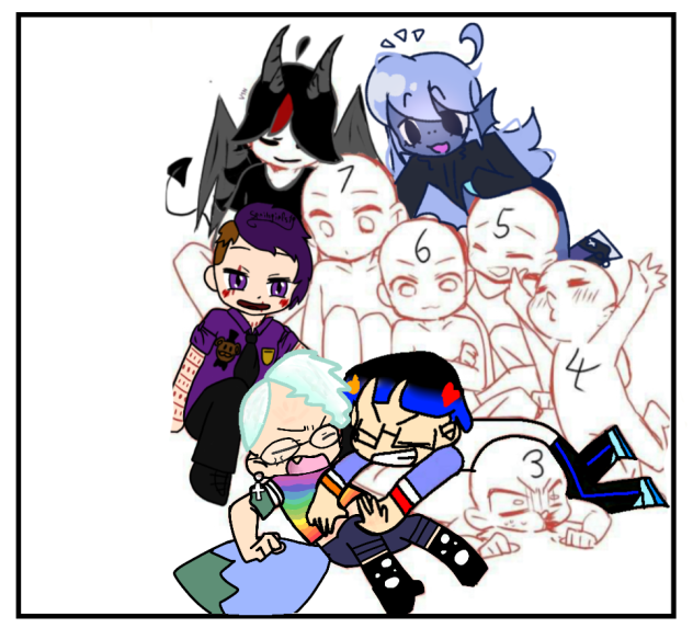 random collab 😜 - ibisPaint