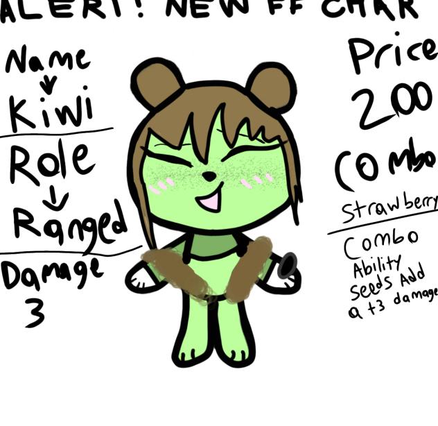NEW FLAVOR FRENZY CHARACTER IDEA - ibisPaint