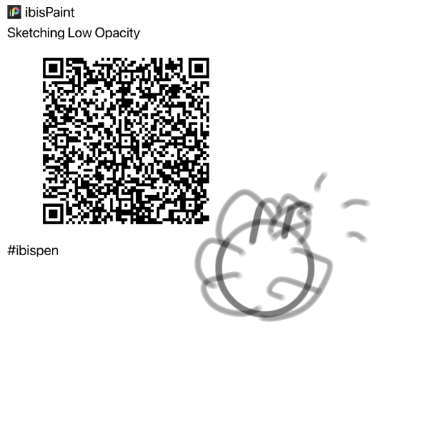 Low Opacity Sketch Brush - ibisPaint