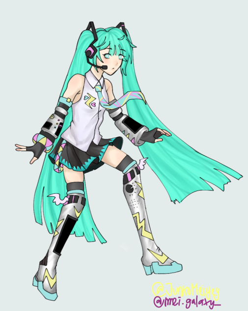 basic miku - ibisPaint