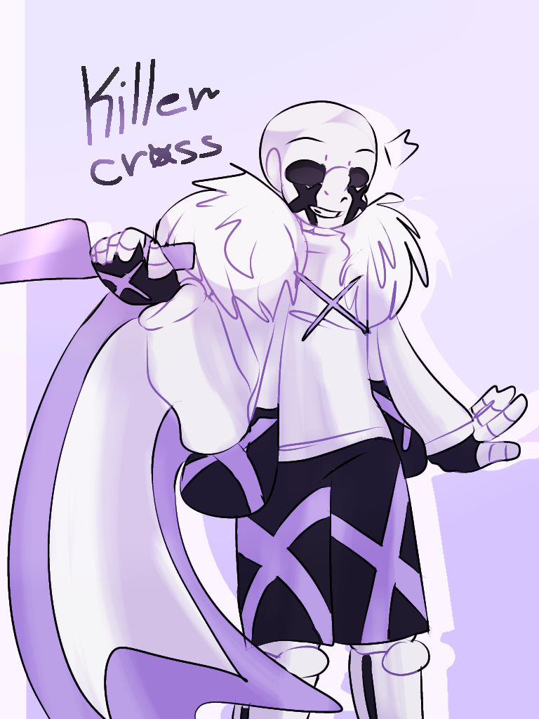 art request sans Oc killer cross - ibisPaint