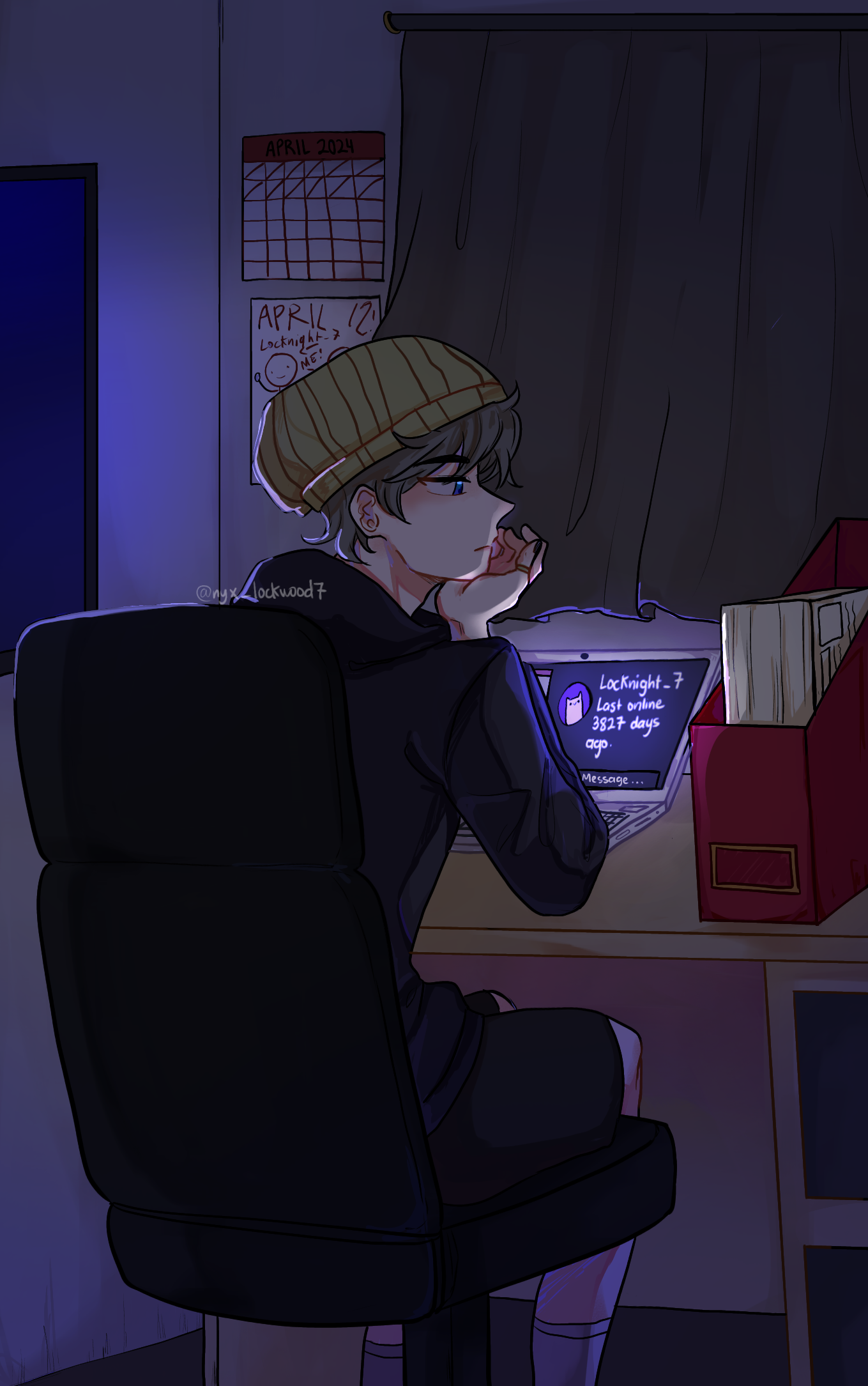 waiting... - ibisPaint