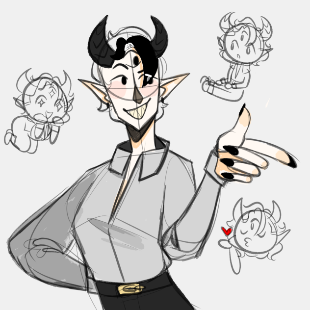 Pretty boi doodles - ibisPaint