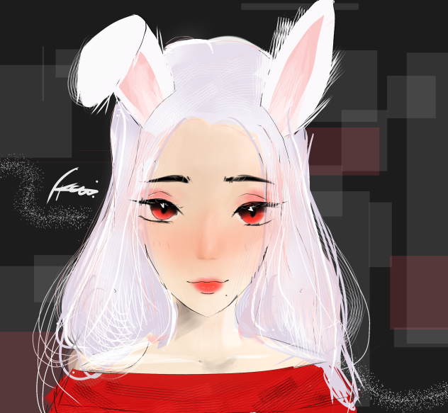 Bunny girl - ibisPaint