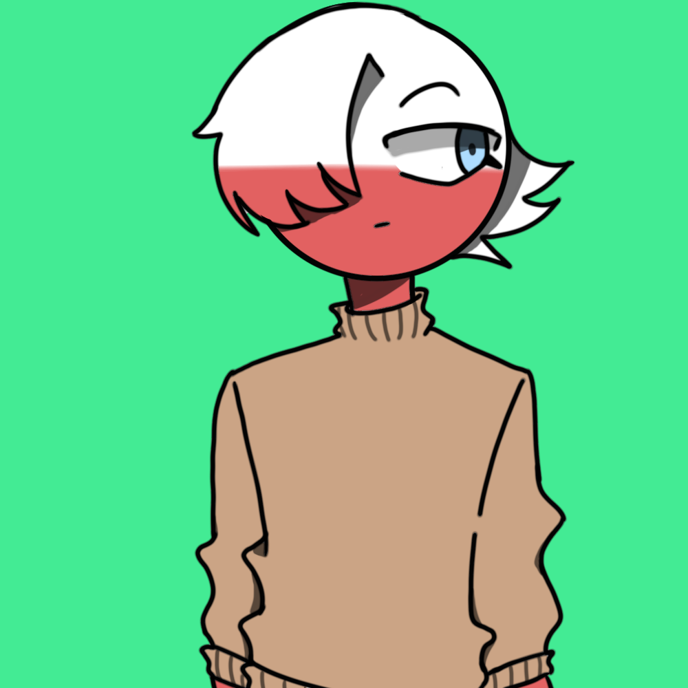 Countryhumans Poland 🇵🇱 - ibisPaint