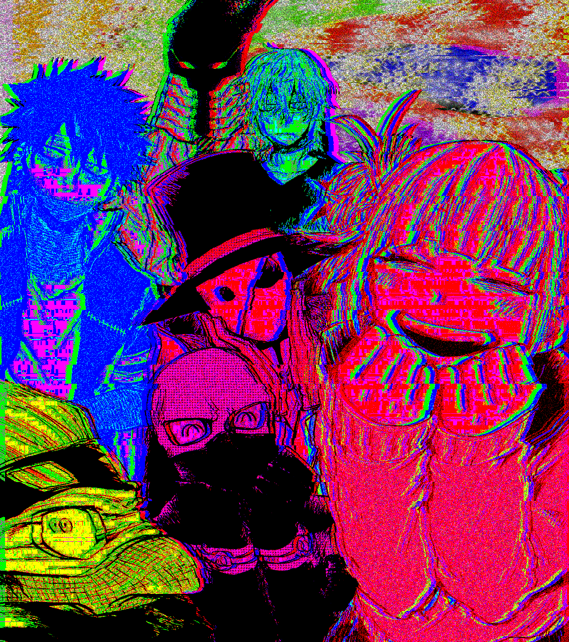 Glitchy glitch - ibisPaint