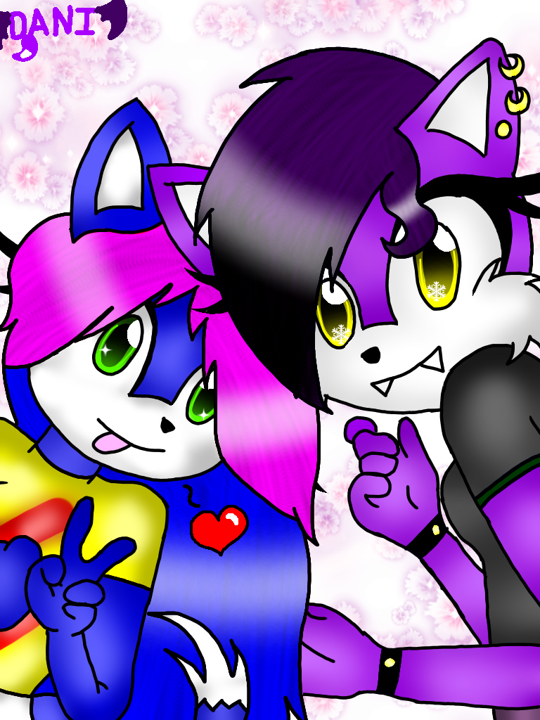 Daniela y luna - speedpaint - ibisPaint