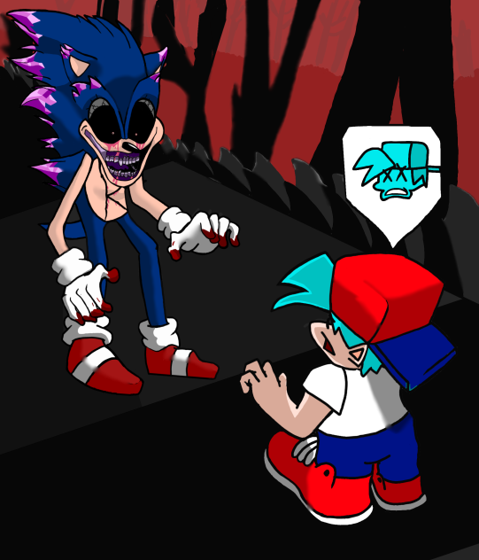 Vs sonic.exe Fnf - ibisPaint