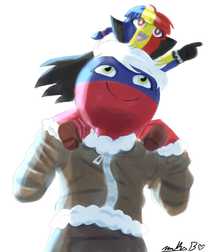 Russia And Romania! - ibisPaint