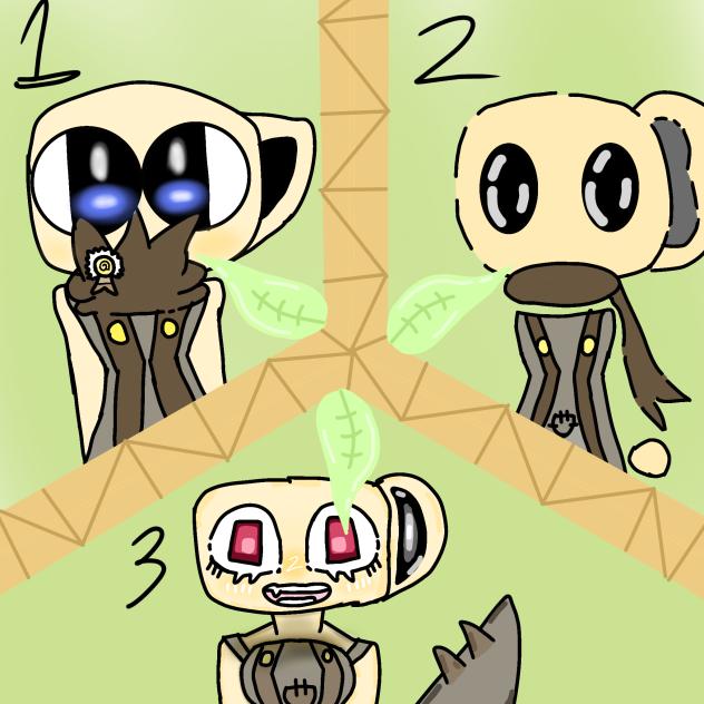 shelly in 3 styles - ibisPaint