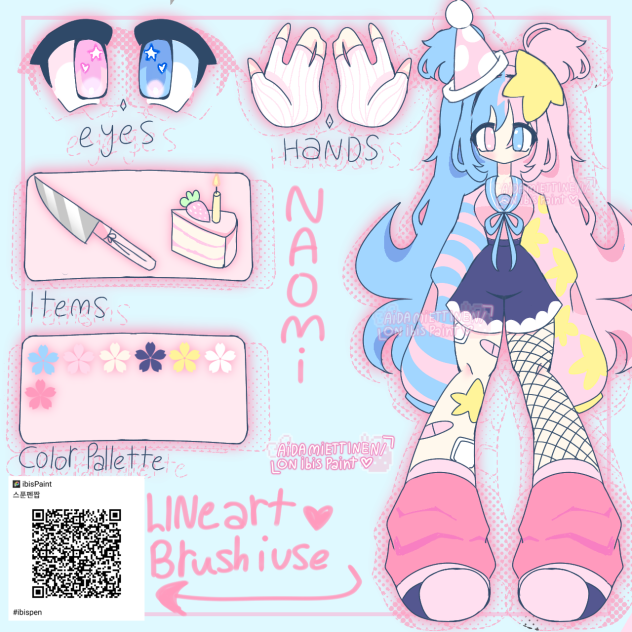 Pastel girl💗💗 - ibisPaint