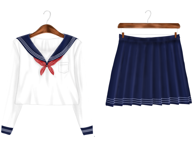 school uniform - ibisPaint
