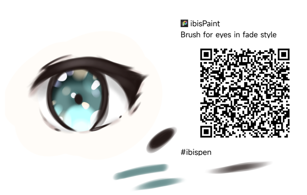 Brush for eyes in fade style - ibisPaint
