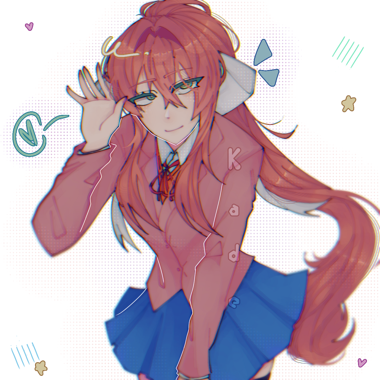Just Monika. - ibisPaint