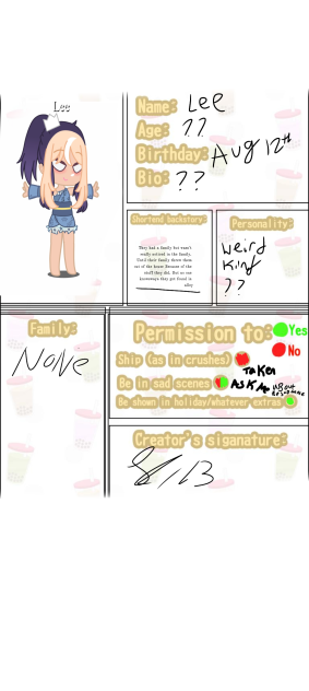 character sheet again - ibisPaint