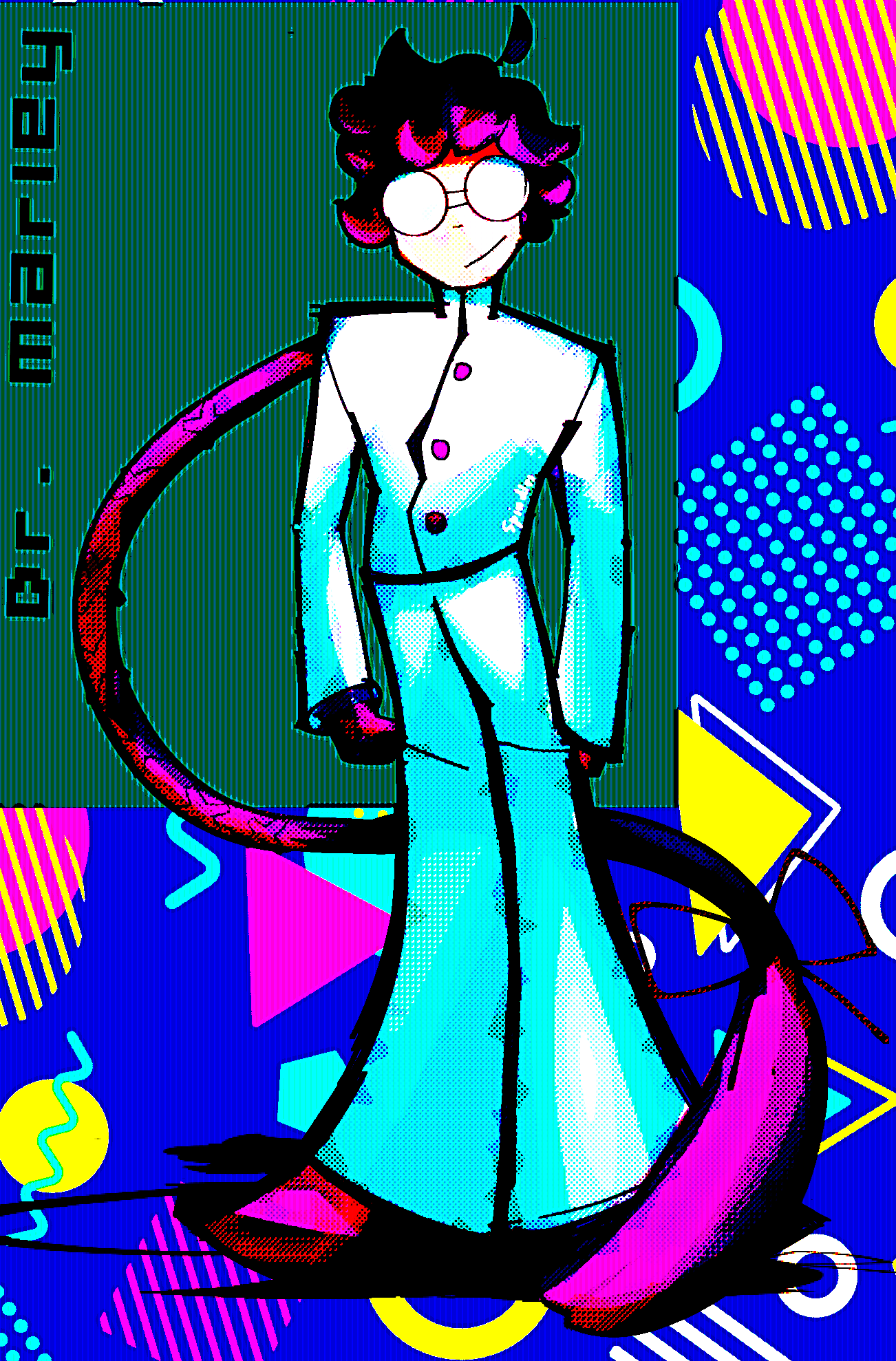 my OC dr Marley!🪱 - ibisPaint