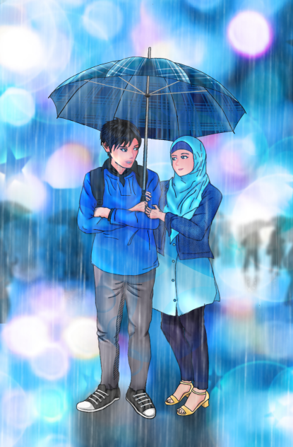 Under the Rain with You - ibisPaint