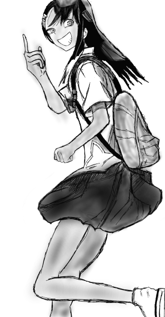 Miss Nagatoro - ibisPaint