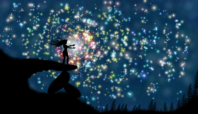 Holding light - ibisPaint