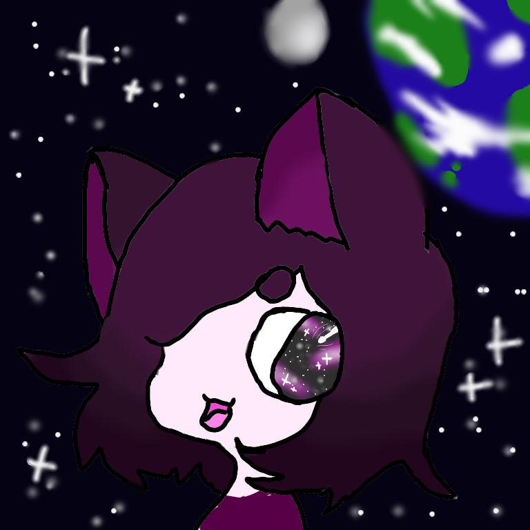 Galaxy kitty - ibisPaint