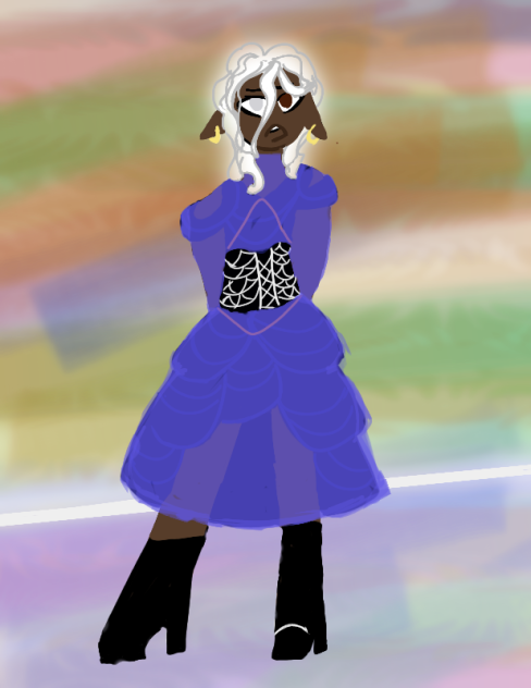 Avalon in a dress - ibisPaint