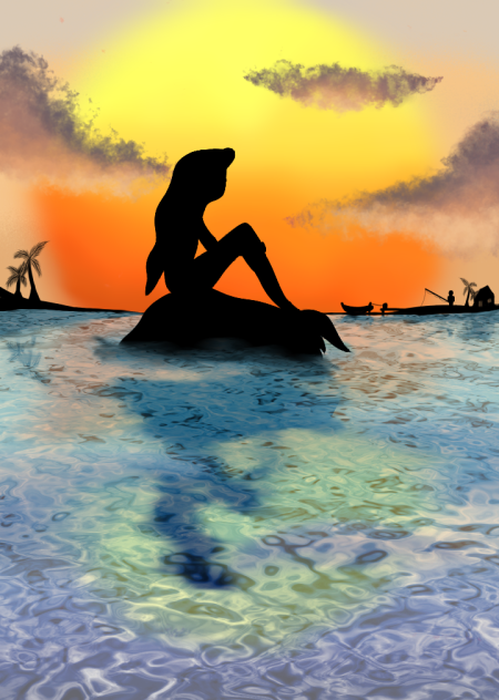 Mermaid Sunset - ibisPaint