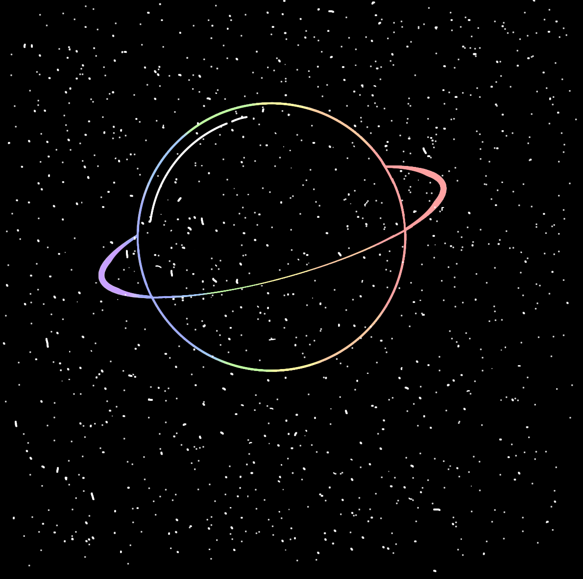 Pastel Saturn - ibisPaint