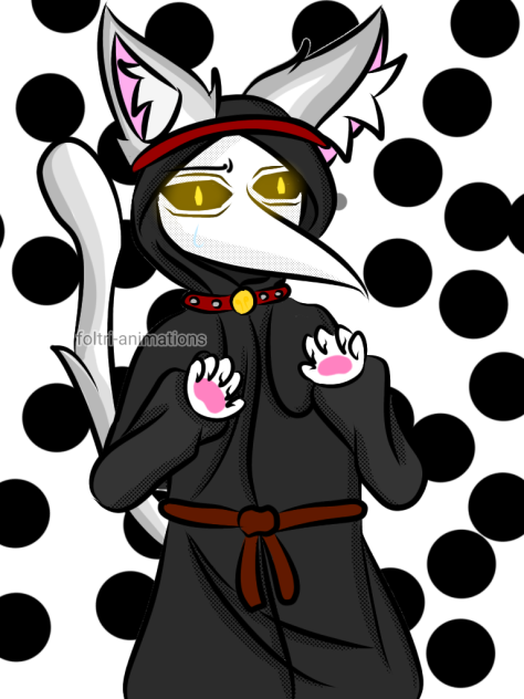 Scp-049 is a pretty cat - ibisPaint