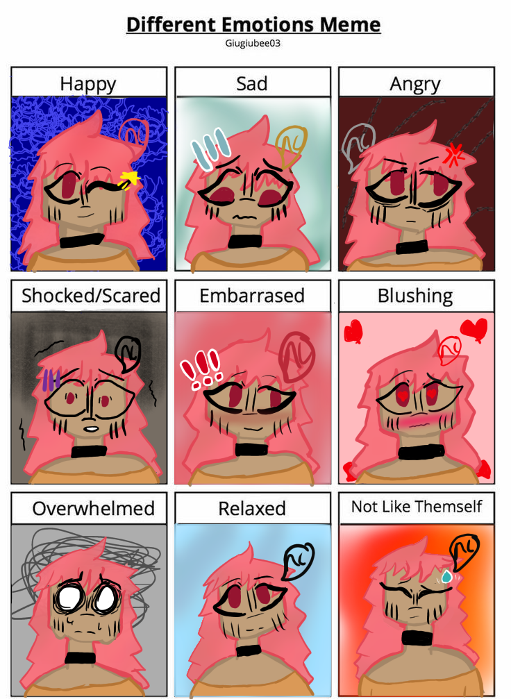 Emotions meme - ibisPaint