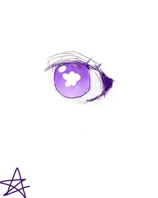 Messy eye - ibisPaint