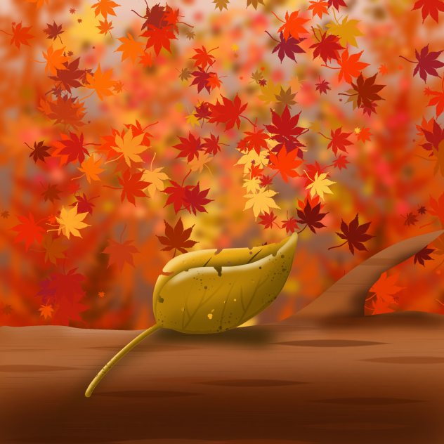 Fallen Leaf - ibisPaint