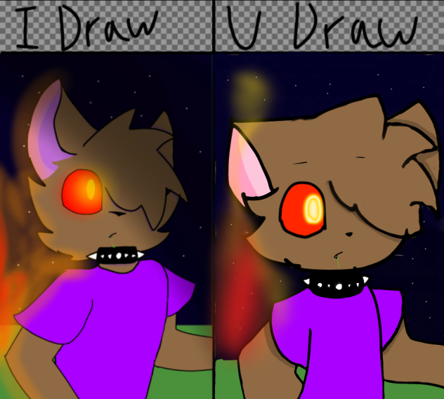 I draw u draw with Alison Pagie - ibisPaint