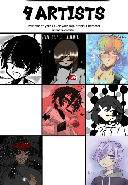 9 Artists Collab - ibisPaint