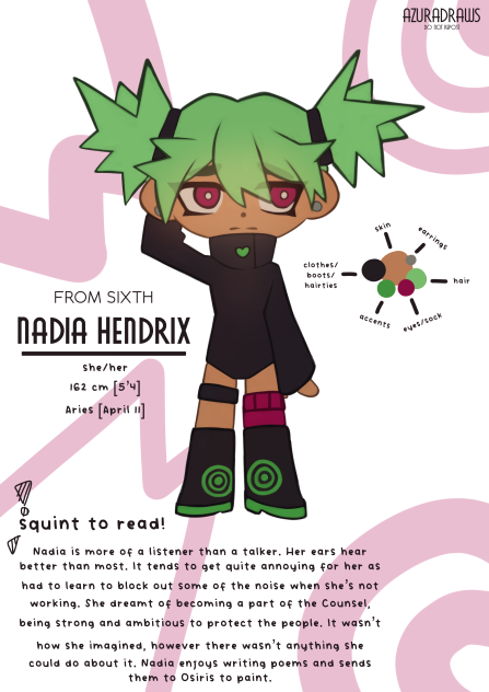 NADIA CHIBI SHEET - ibisPaint