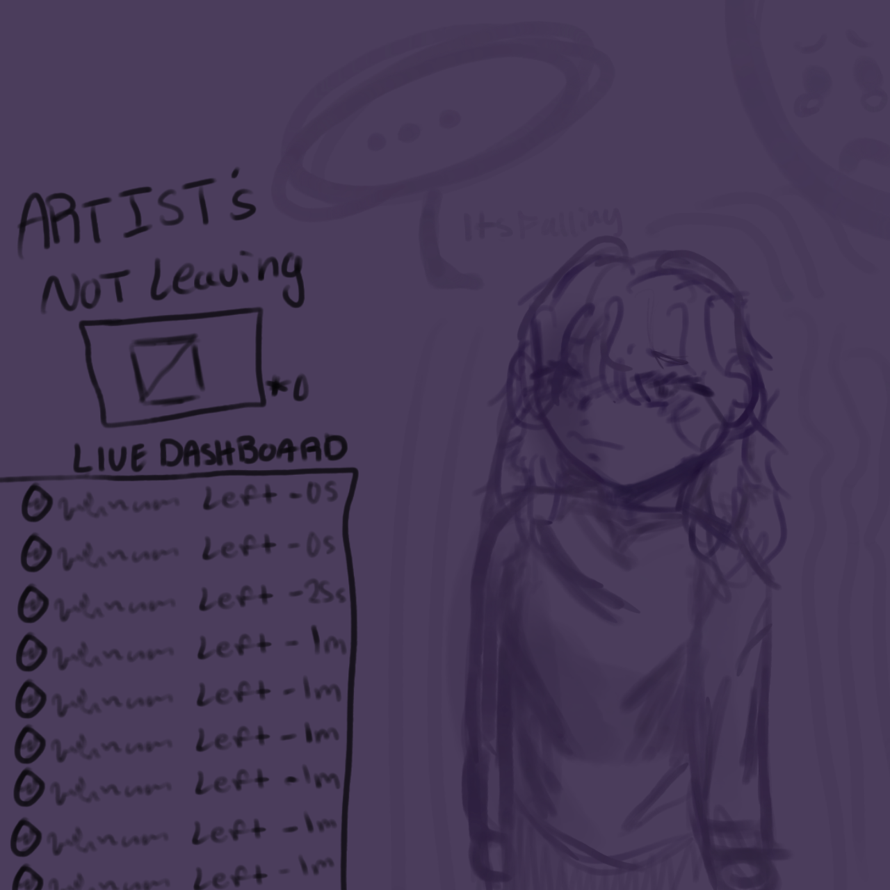 Left behind - ibisPaint