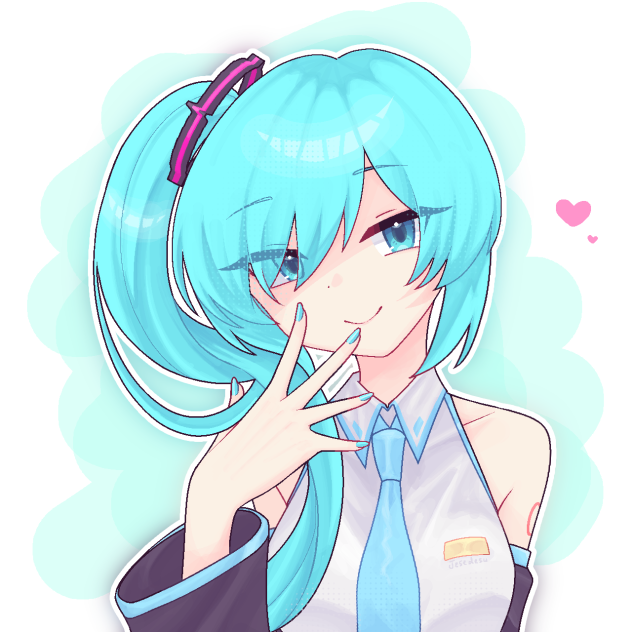 Miku side twintail xd - ibisPaint
