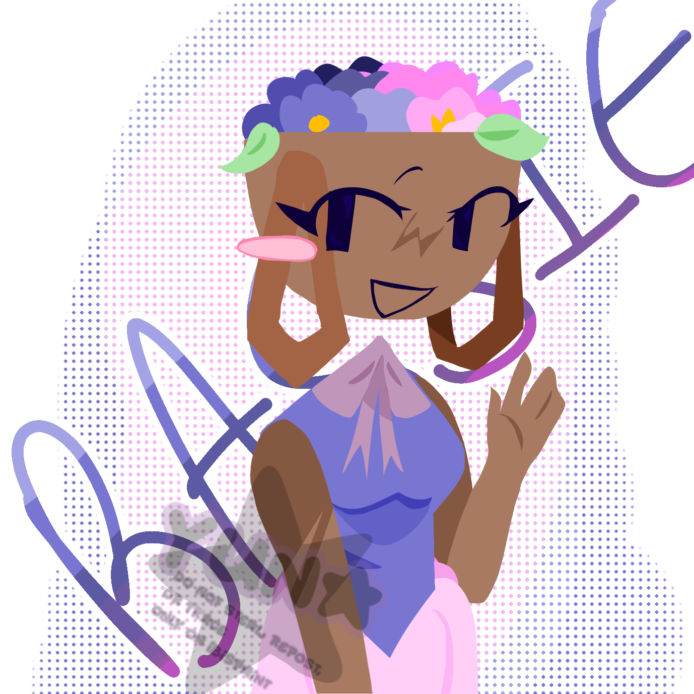 Bassie Lineless Art - ibisPaint