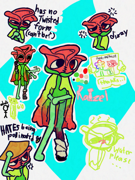 Raizel the false rose🥀 - ibisPaint